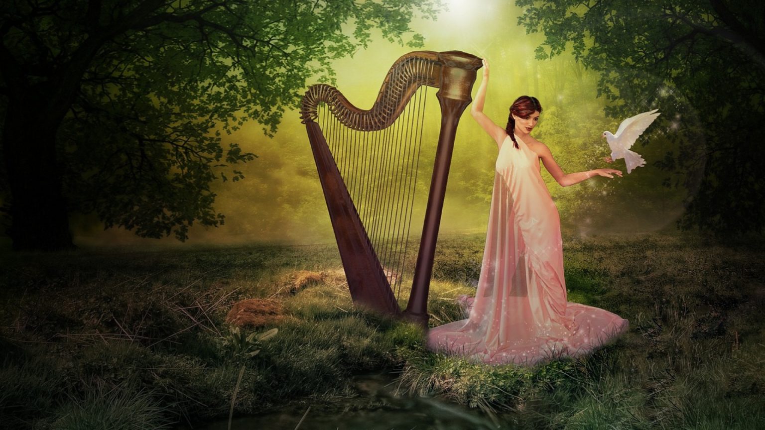 Comment apprendre à jouer de la harpe ? – Harpe celtique